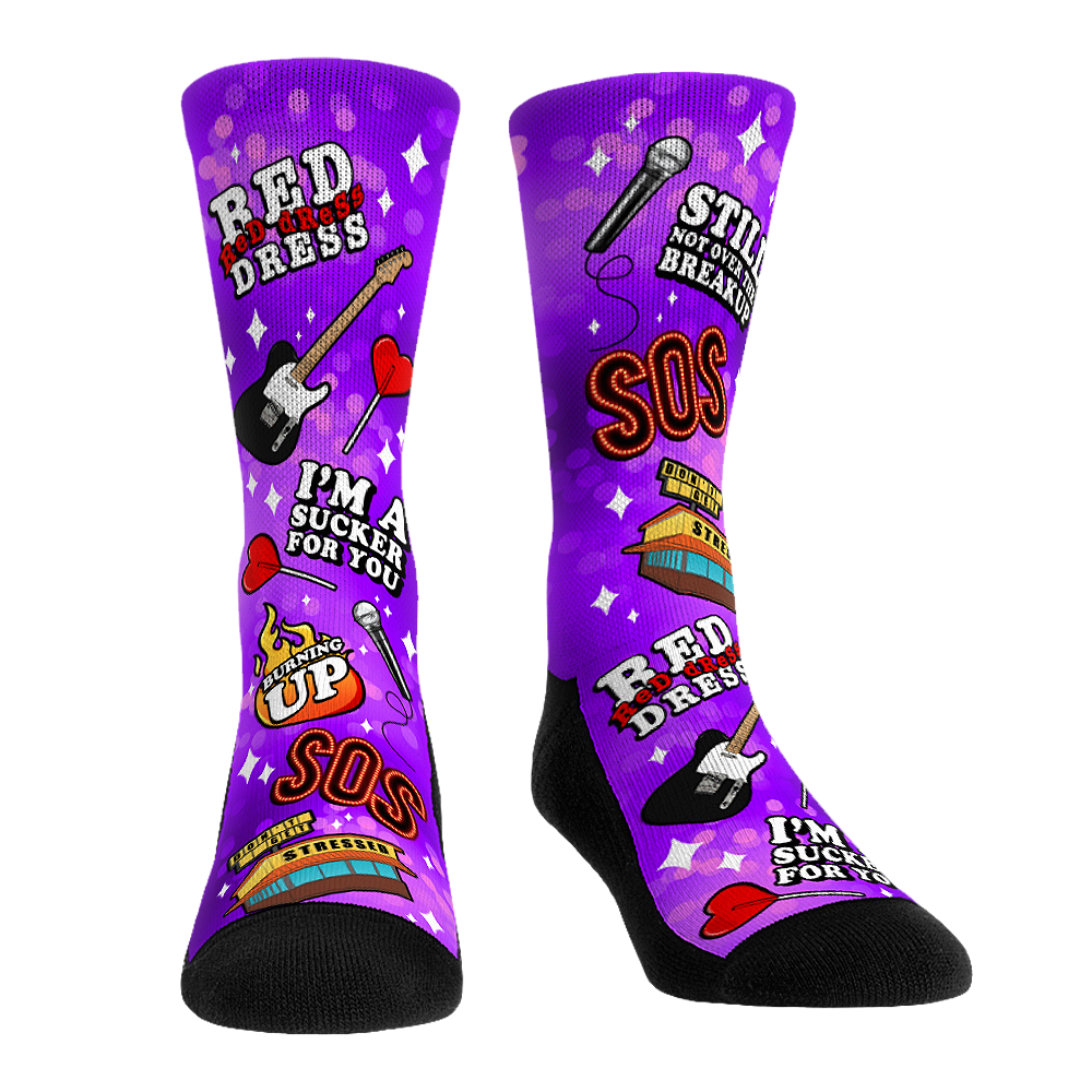 Jonas All-Over Socks - Rock 'Em Socks - Music Inspired