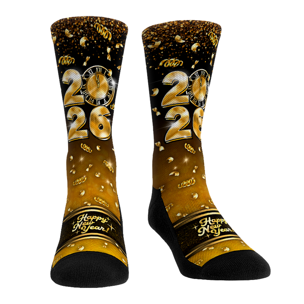 Happy New Year Socks - Rock 'Em Socks - The World's Largest Sock Store