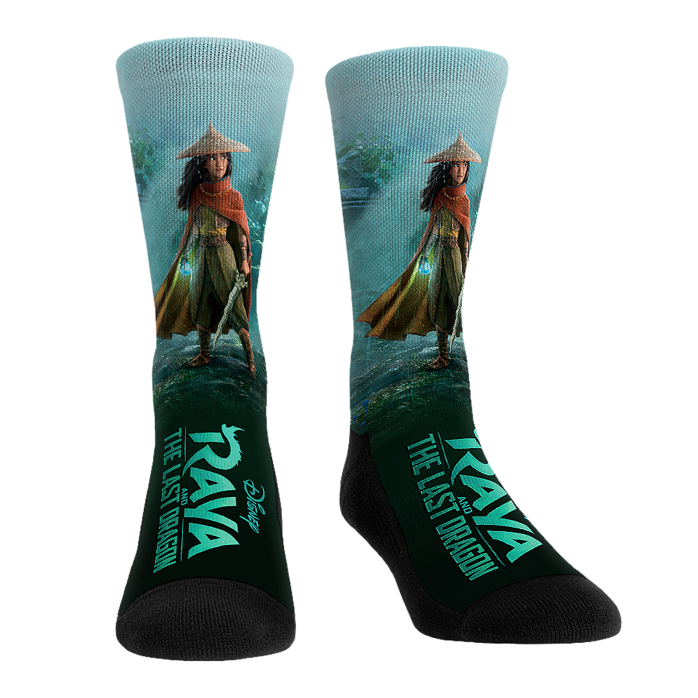 Raya and The Last Dragon Socks - Title Sequence - Disney Socks - Rock ...