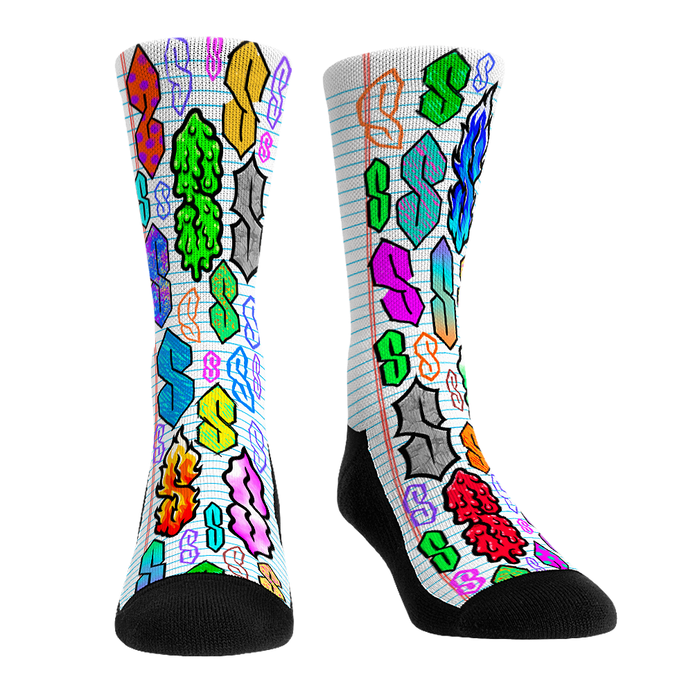 S Symbol Socks - Rock 'Em Socks
