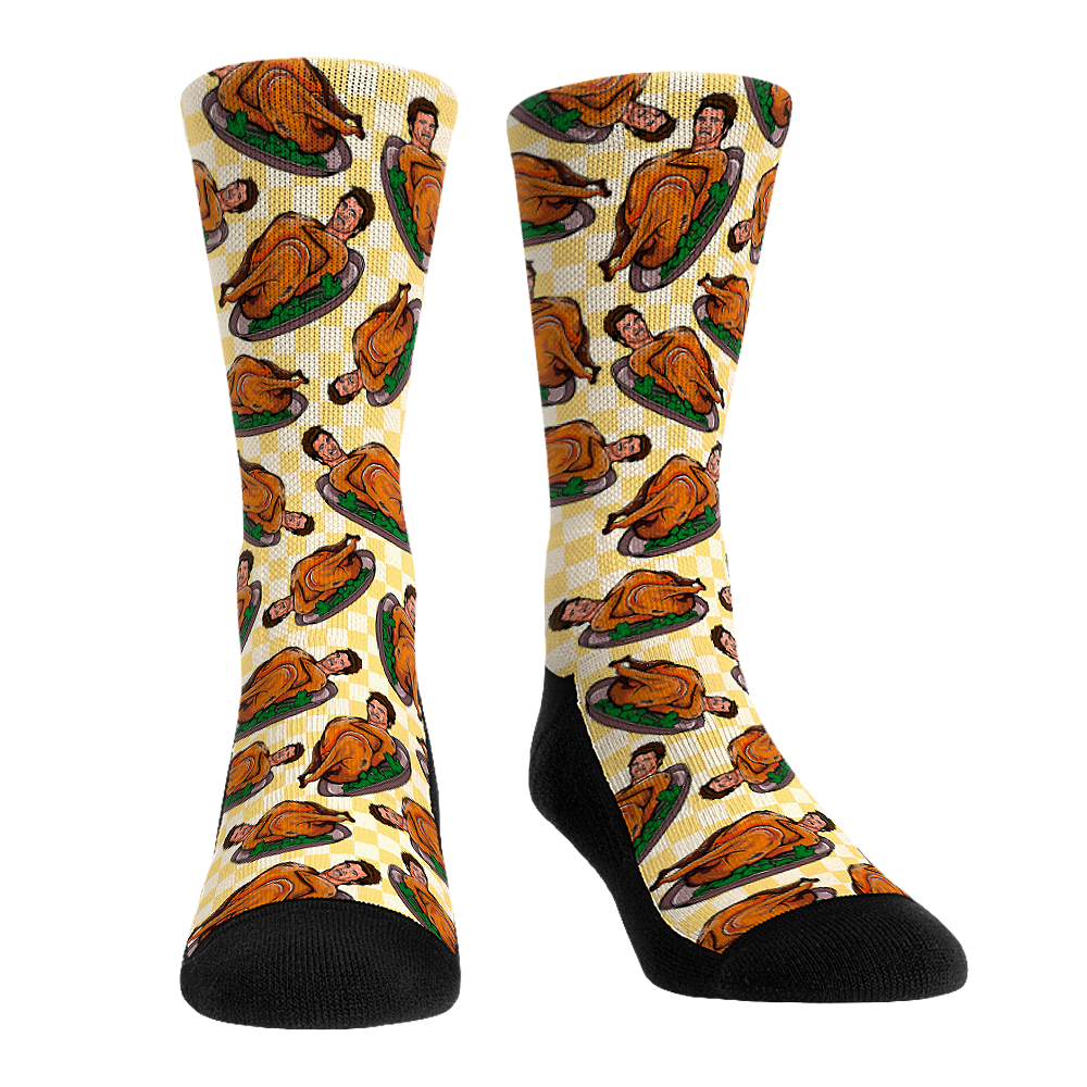 Seinfeld Socks - Kramer Turkey All-Over - Rock 'Em Socks