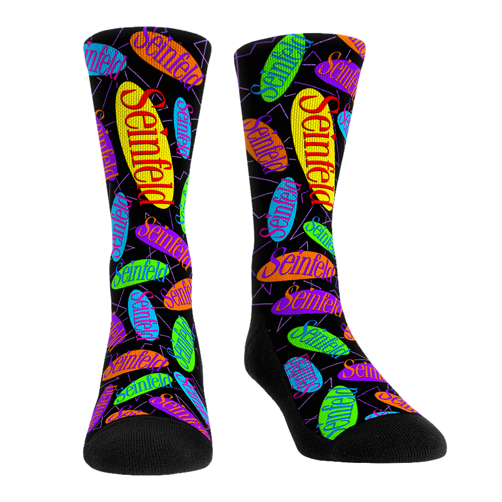 Seinfeld Socks - Logo All-Over - Rock 'Em Socks