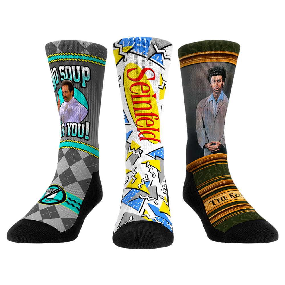 Seinfeld Socks - 3-Pack - Rock 'Em Socks