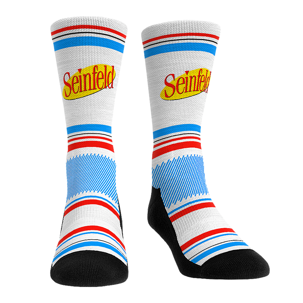 Seinfeld Socks - Logo Classic Stripes - Rock 'Em Socks