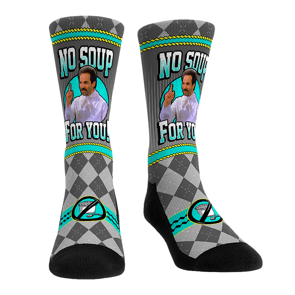 Seinfeld Socks - No Soup For You! - Rock 'Em Socks