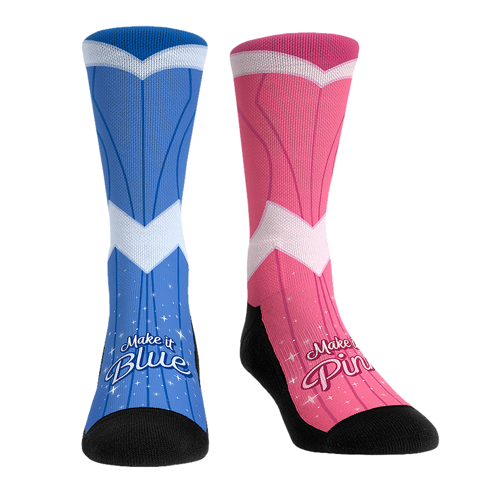 Disney Sleeping Beauty Socks - Make It Pink Make It Blue - Rock 'Em Socks