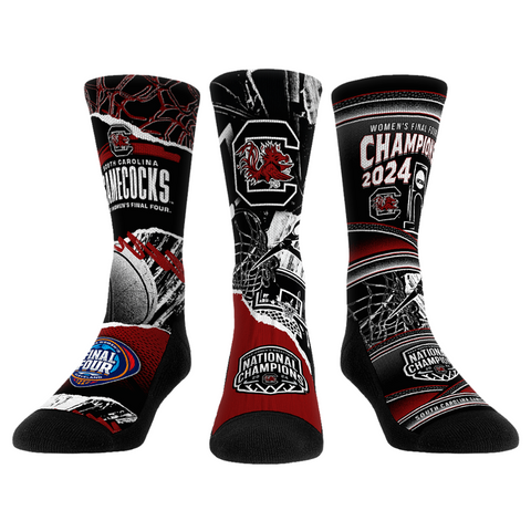 South Carolina Gamecocks Sock Collection - Rock 'Em Socks - College Socks