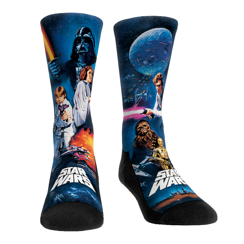 Star Wars Socks - Poster Series - A New Hope - Rock 'Em Socks