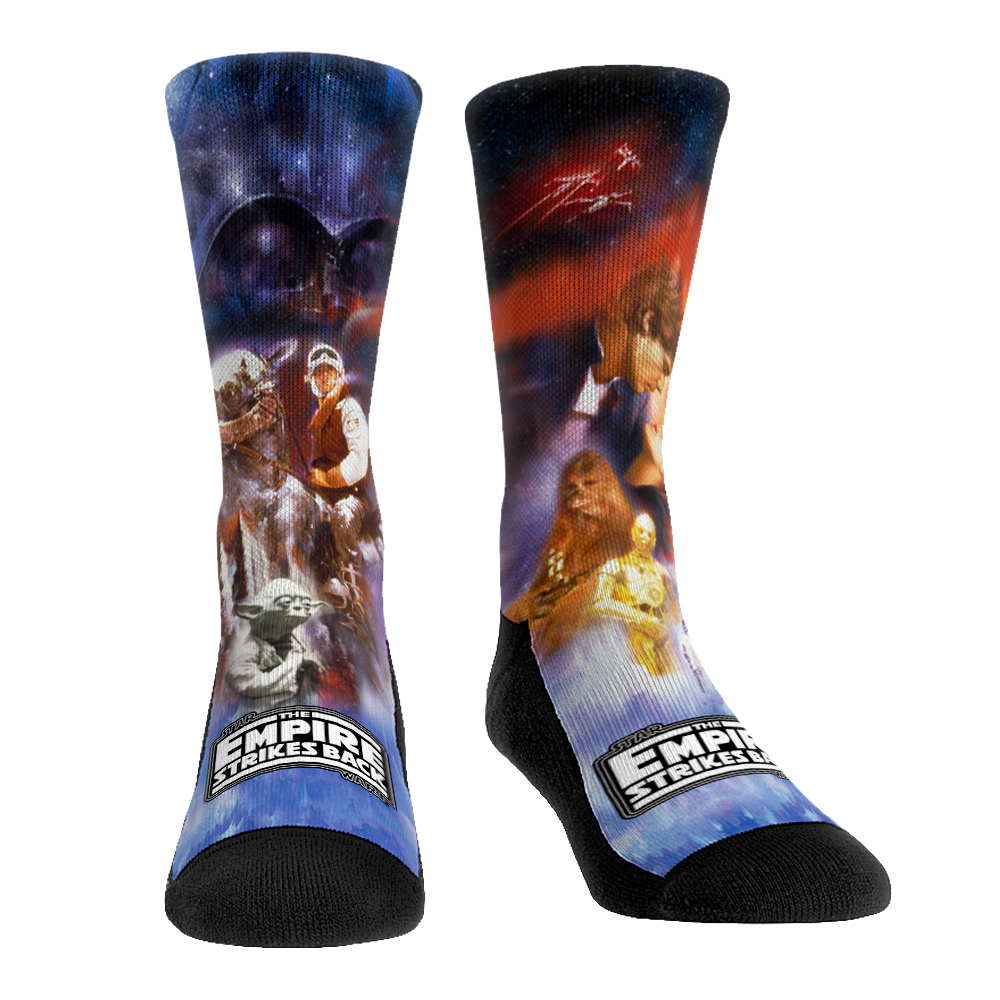 Star Wars Socks - Poster Series - Empire Strikes Back - Rock 'Em Socks