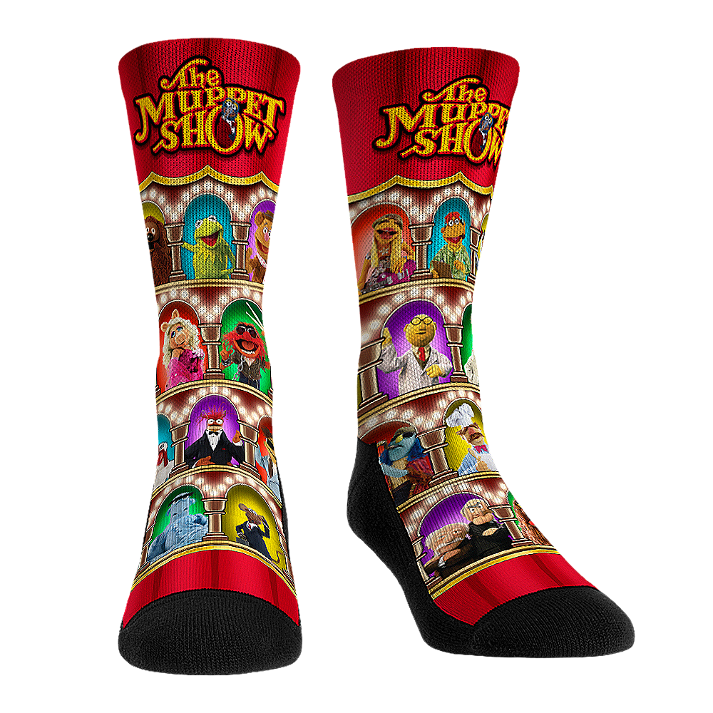 The Muppets - Columns Stacked - The Muppets Socks - Rock 'Em Socks