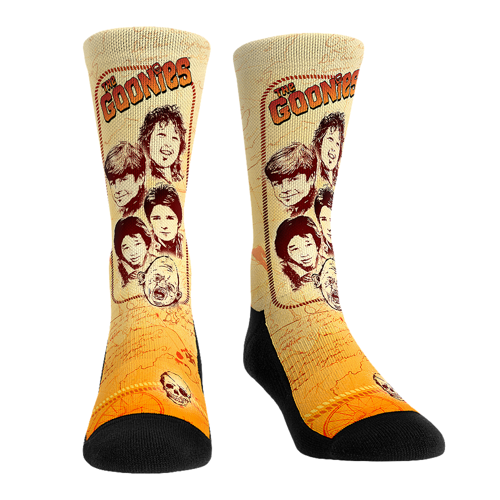 The Goonies Socks - Stacked Characters - Rock 'Em Socks