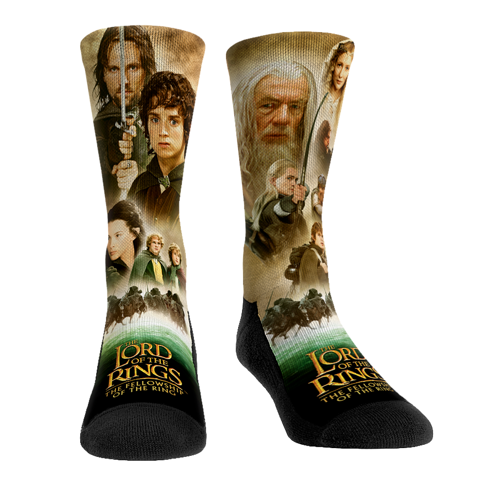 The Lord of the Rings Socks - Fellowship of the Ring - Rock 'Em Socks