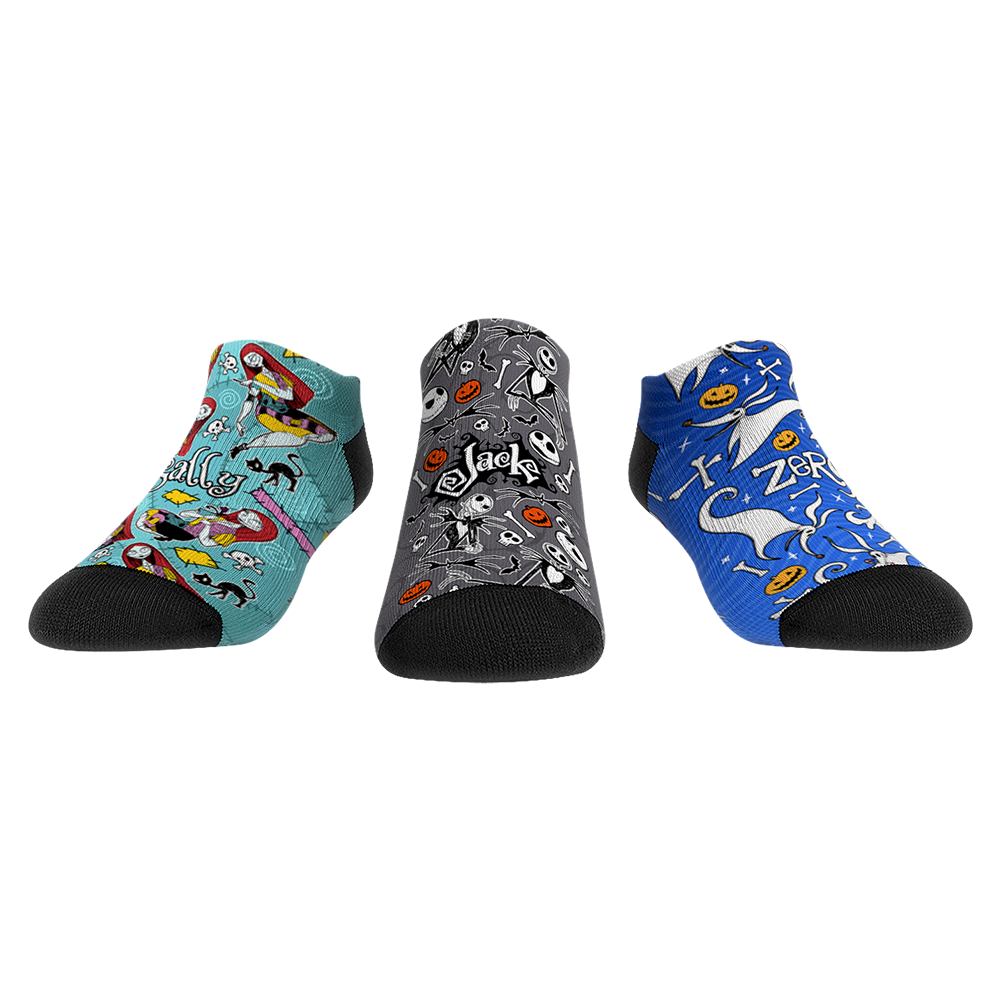 The Nightmare Before Christmas Socks - 3-Pack - Disney Socks - Rock 'Em ...