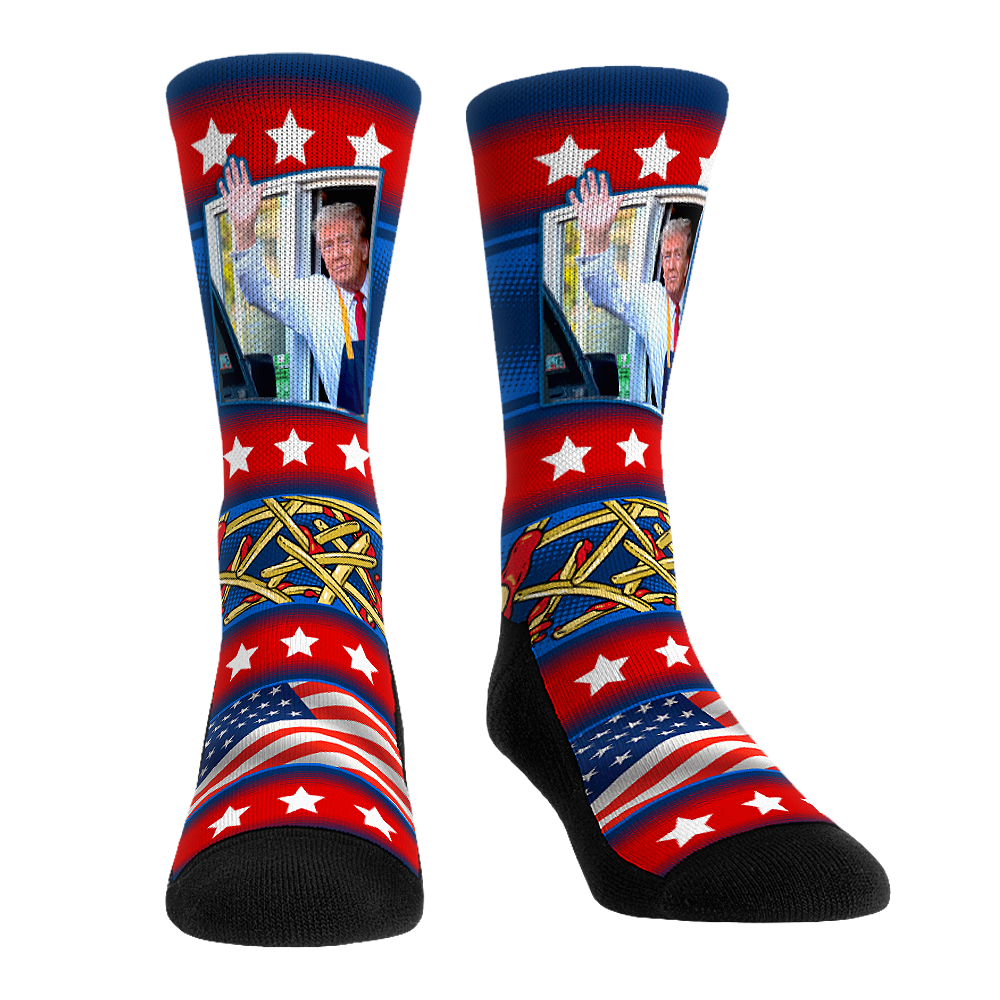 Donald Trump Socks - Drive Thru - Rock 'Em Socks