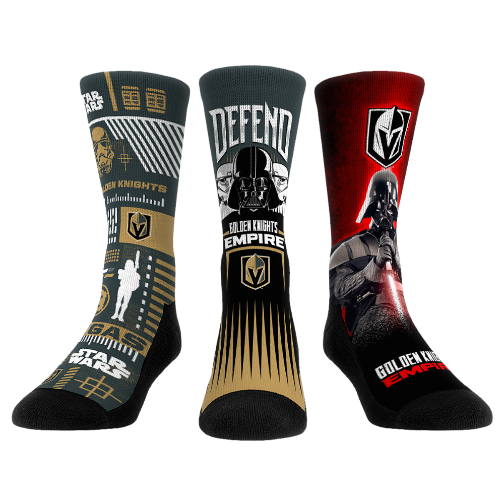 Vegas Golden Knights Socks - Star Wars - NHL Socks - Rock 'Em Socks