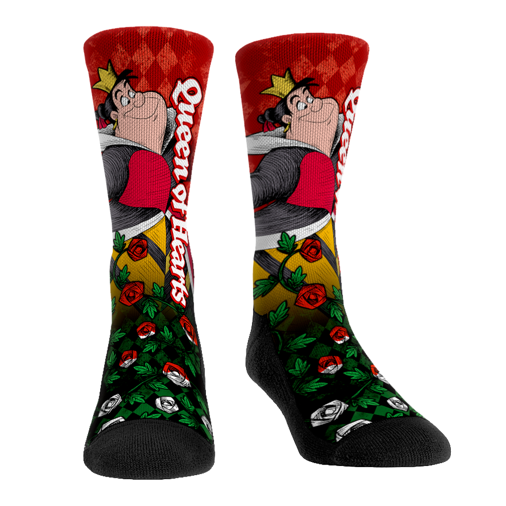 Queen of Hearts Socks - Sideplot - Disney - Rock 'Em Socks