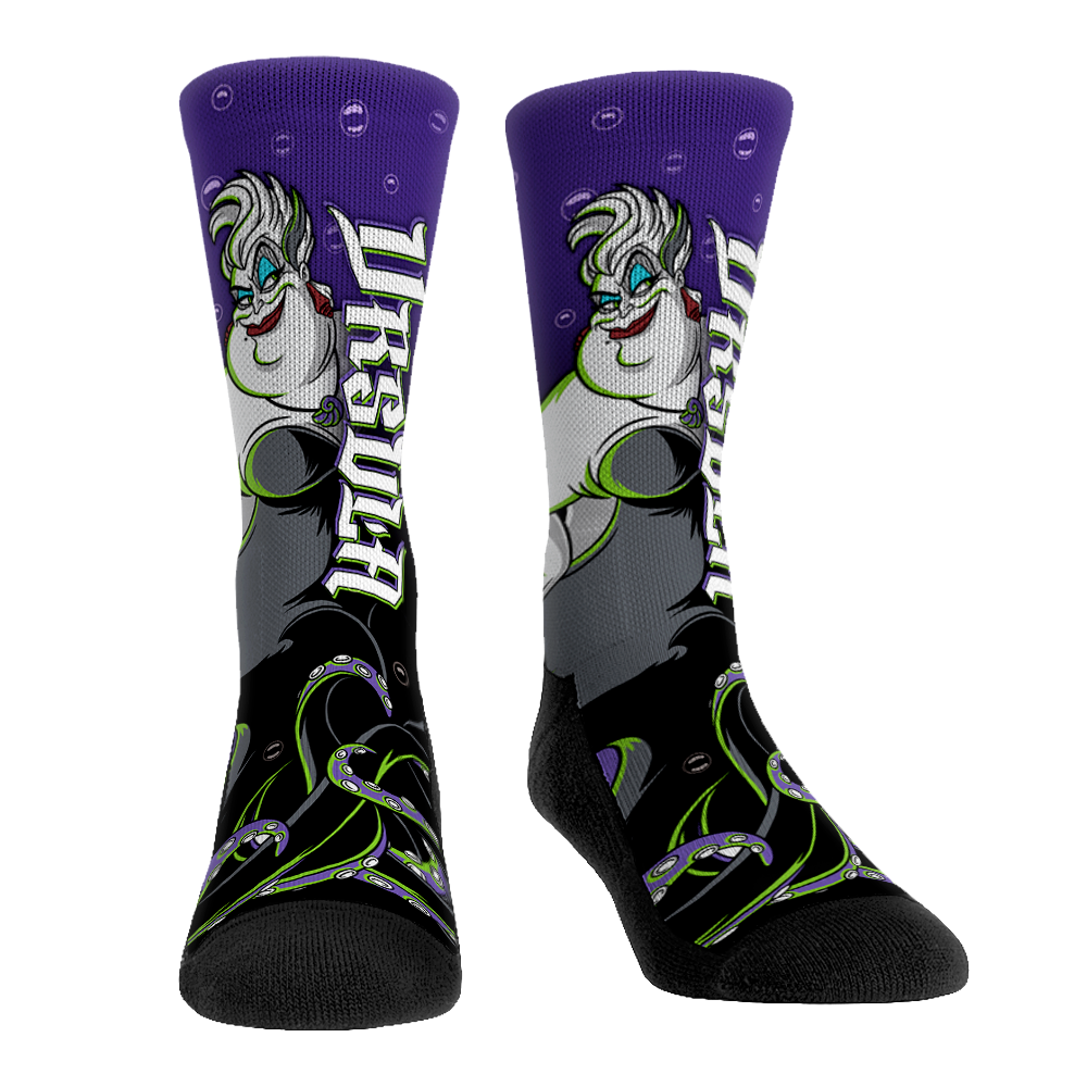 Ursula Socks - Chibi All-Over - Disney - Rock 'Em Socks