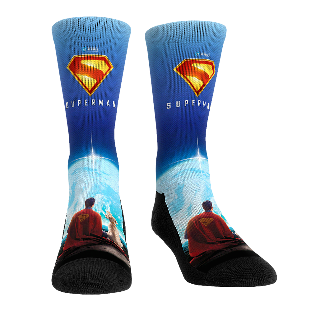 Superman Socks - 2025 - Title Sequence - Rock 'Em Socks - DC Comics Socks