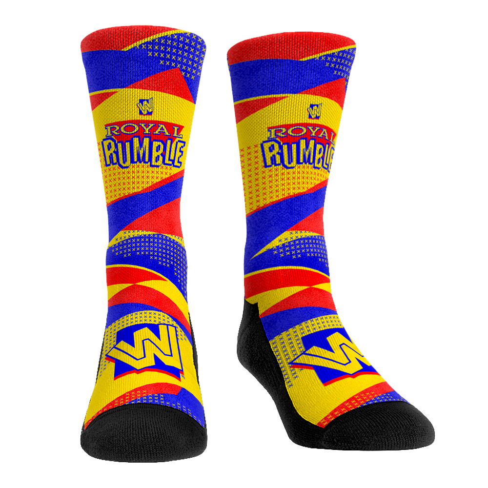 Royal Rumble Throwback - WWE Socks - Rock 'Em Socks