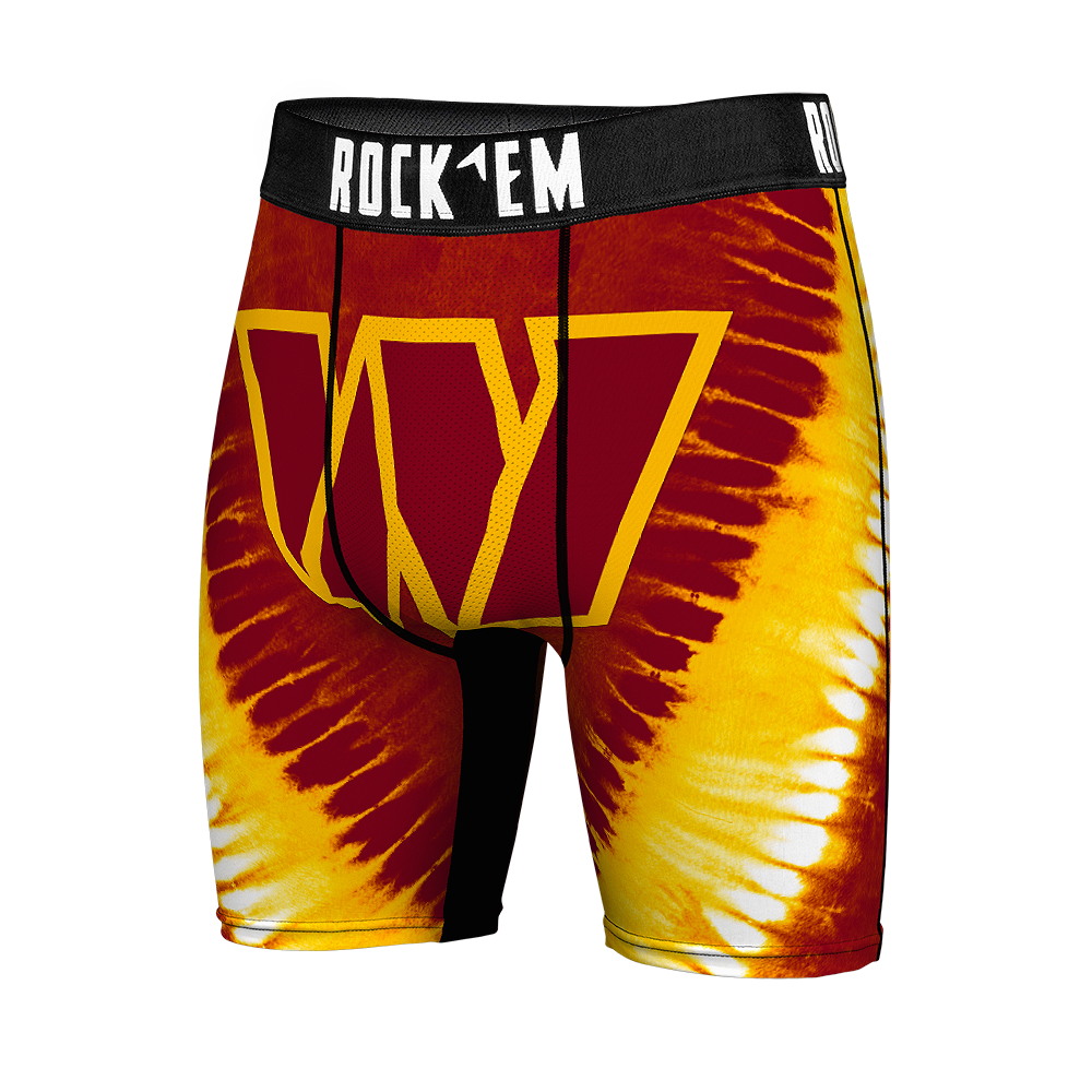 Washington Commanders - Rock 'Em Boxer Briefs - V Shape Tie Dye ...