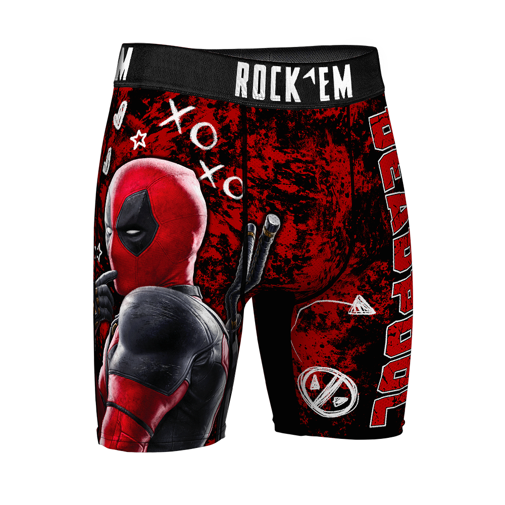 Marvel Boxers - Deadpool - Pose - Underwear - Rock 'Em Socks