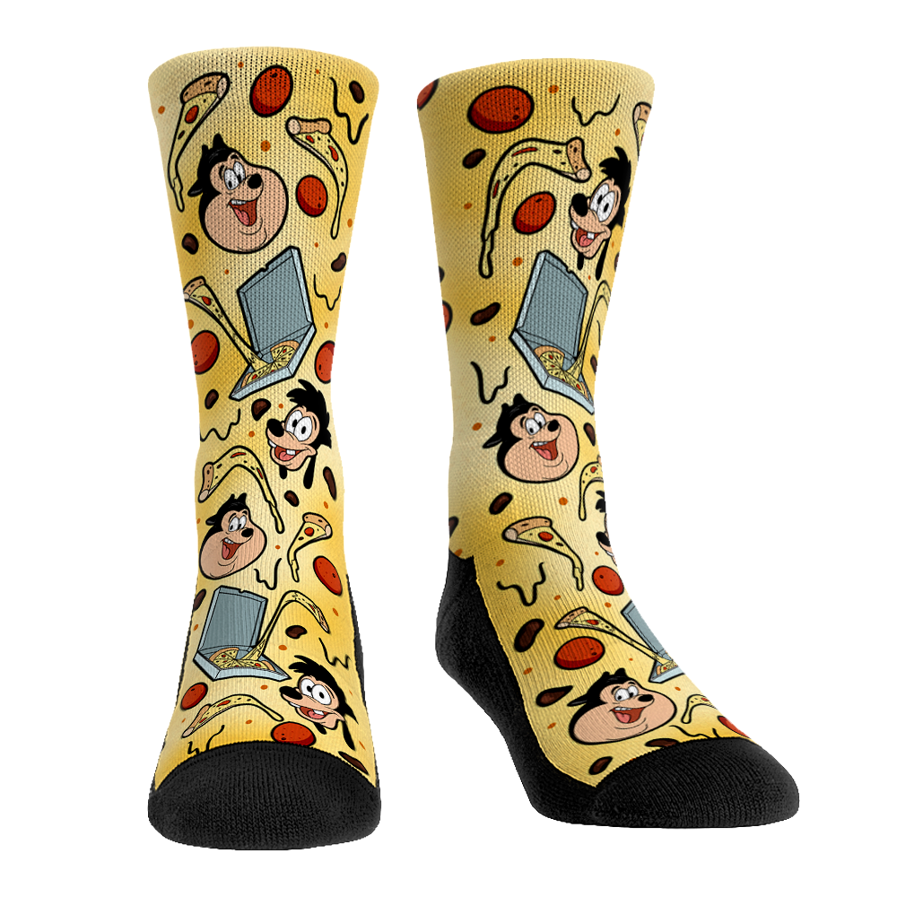 A Goofy Movie Socks - Pizza All-Over - Disney Collection - Rock 'Em Socks