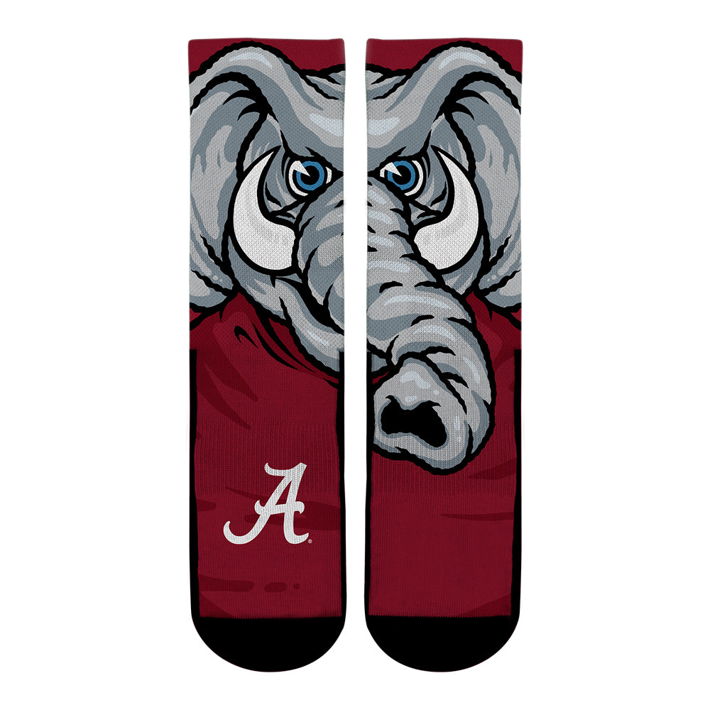 Alabama Crimson Tide - Big Al Mascot – Rock 'Em Socks