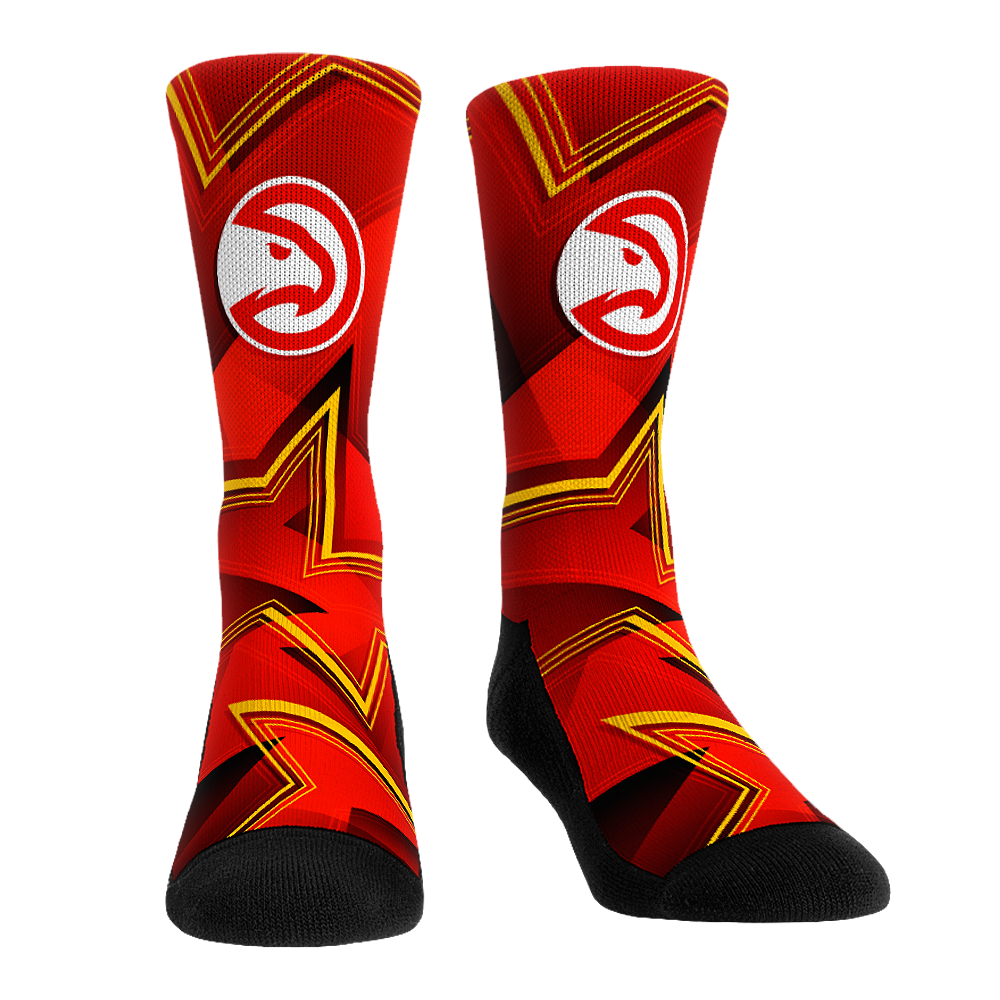 Atlanta Hawks Socks - Fast Break - NBA Socks - Rock 'Em Socks