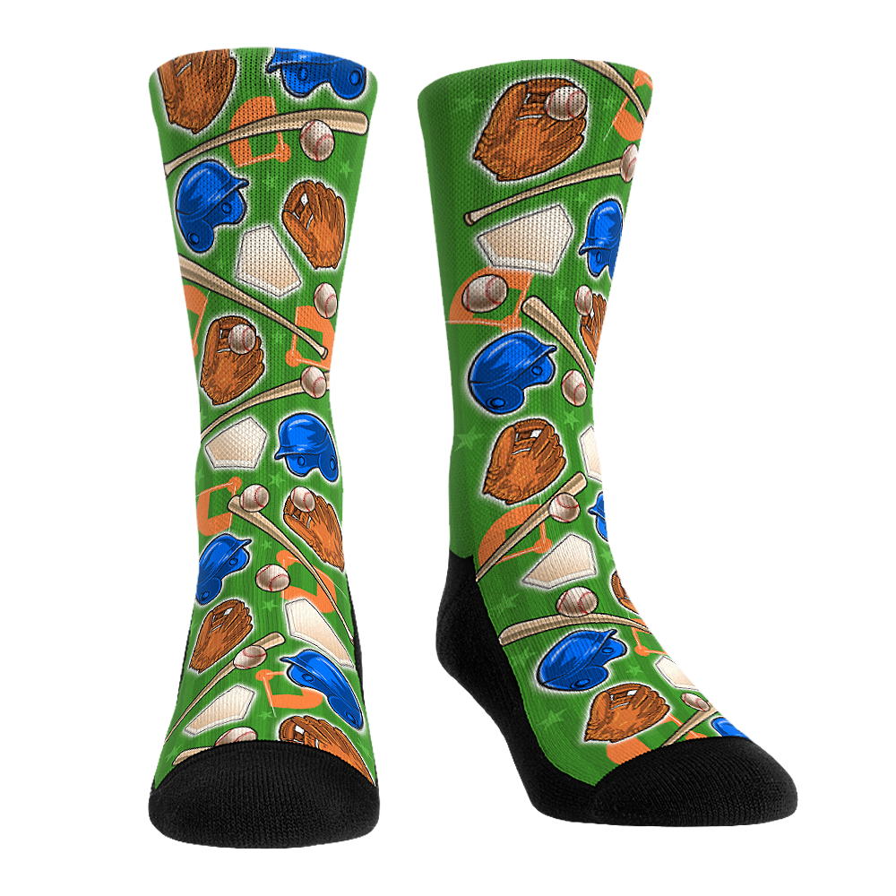 Baseball All-Over Socks - Rock 'Em Socks