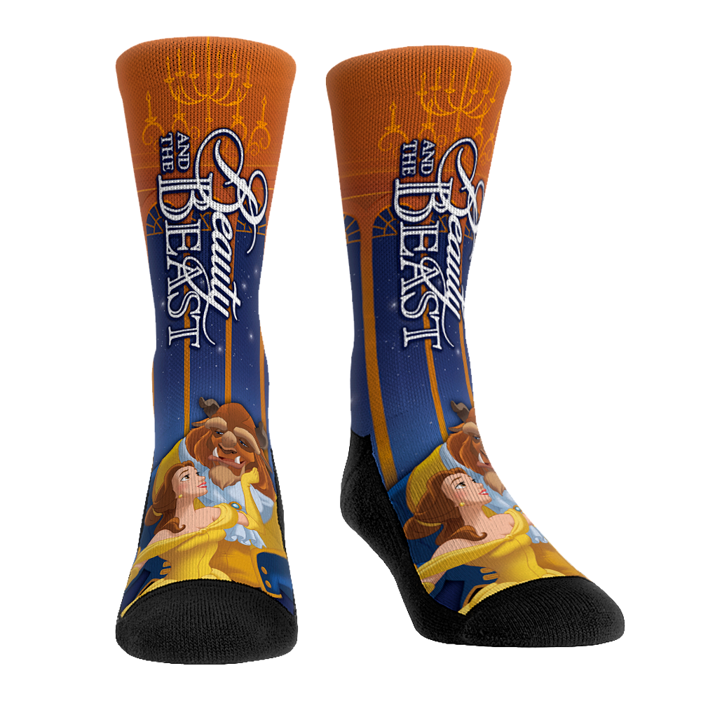 Beauty and the Beast Socks - Title Sequence - Rock 'Em Socks - Disney