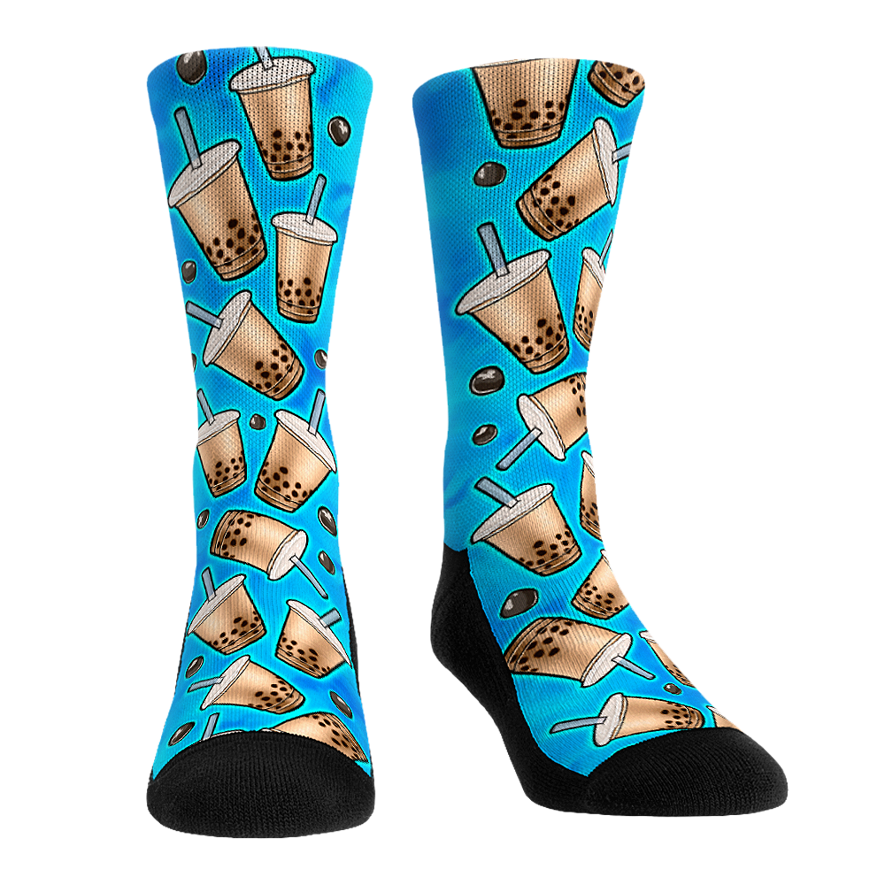 Boba Tea Socks - All-Over - Rock 'Em Socks - Food & Drink Socks