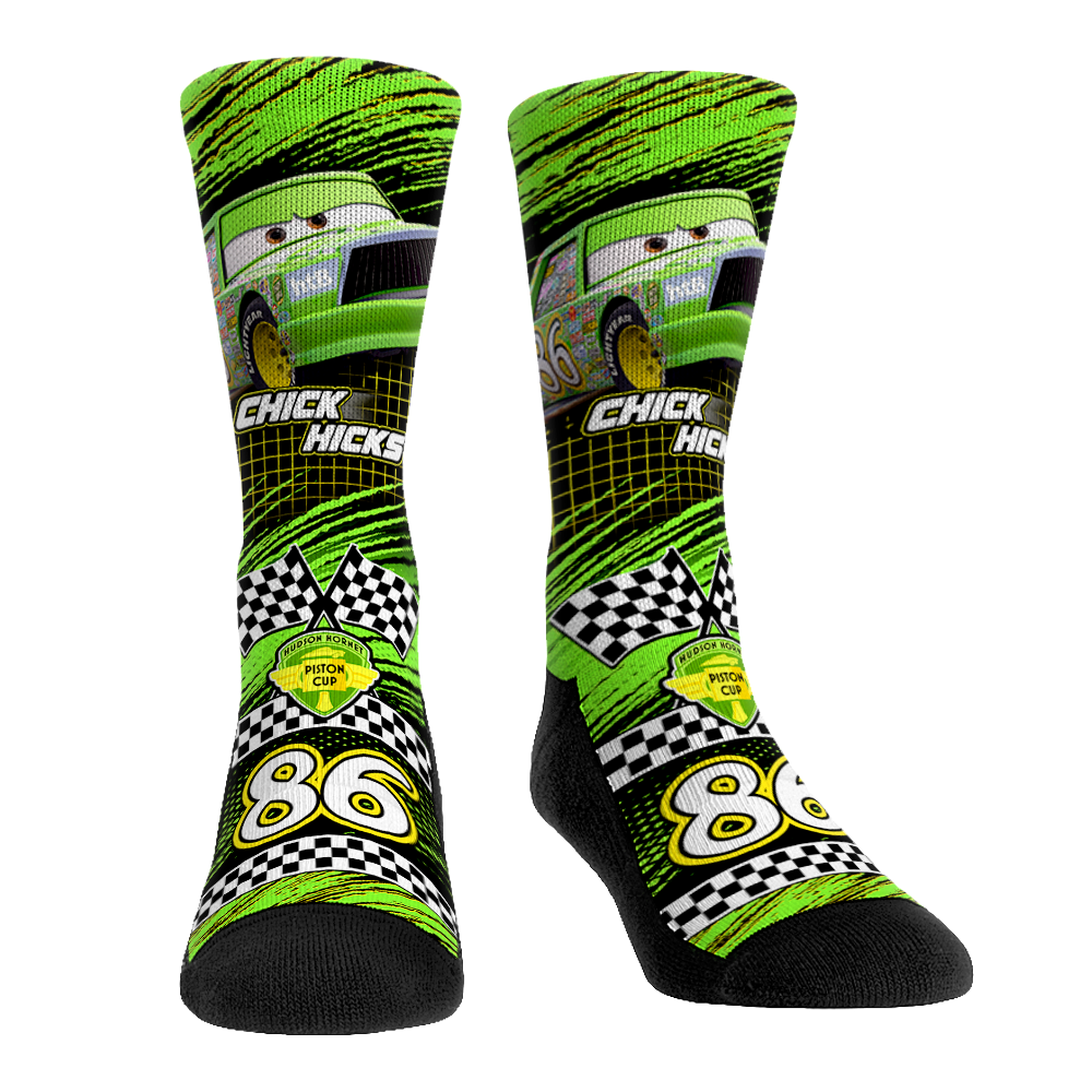 Cars Socks - Chick Hicks Race Ready - Pixar - Rock 'Em Socks