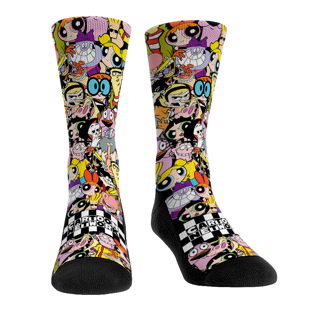 Cartoon Network Socks - Stacked Characters - Rock 'Em Socks
