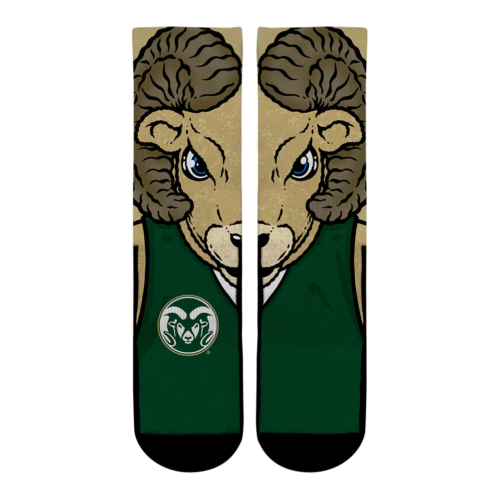 Colorado State Rams - Cam The Ram Mascot – Rock 'Em Socks