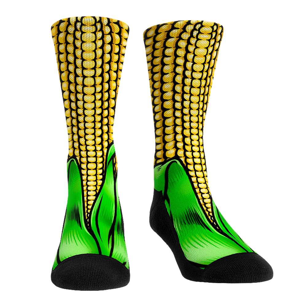 Corn Socks - Full Wrap - Rock 'Em Socks - Lifestyle Collection
