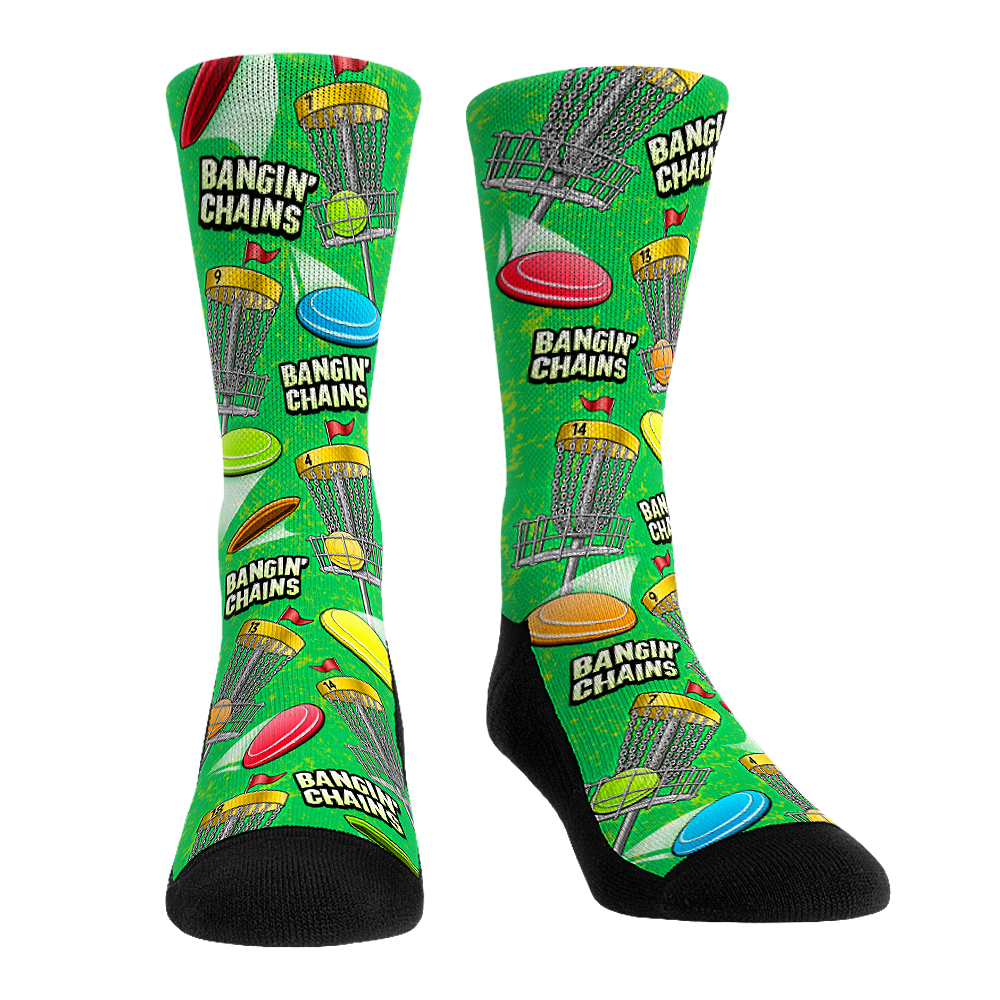 Disc Golf All-Over Socks - Rock 'Em Socks