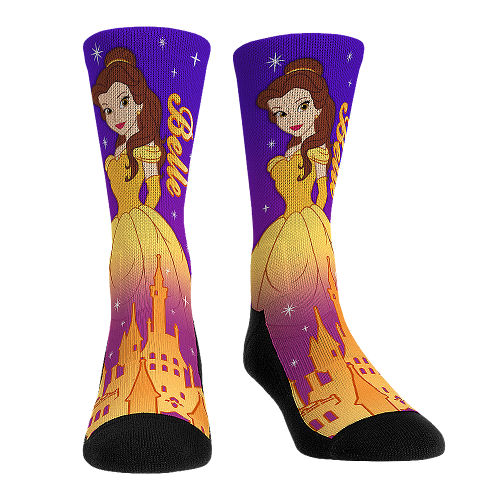 Disney Princess Socks - Belle Sideplot - Rock 'Em Socks