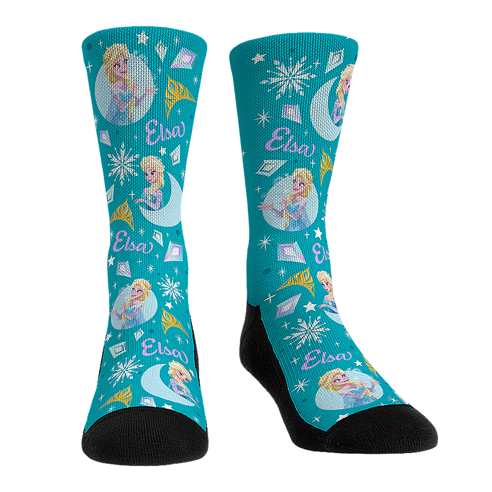 Disney Princess Socks - Elsa All-Over - Rock 'Em Socks