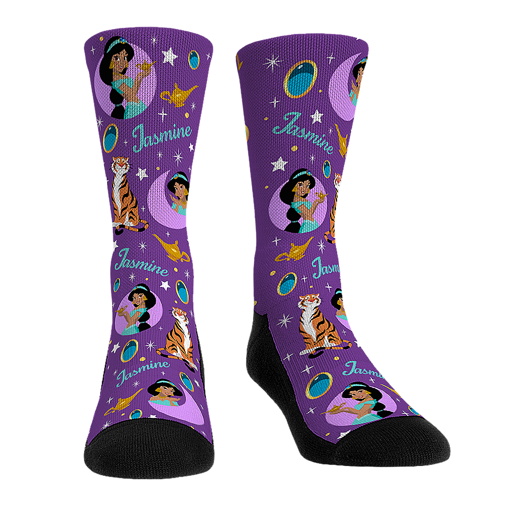 Disney Princess Socks - Jasmine All-Over - Rock 'Em Socks