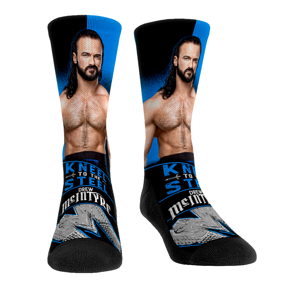 Drew McIntyre Socks - Stare Down - WWE Socks - Rock 'Em Socks