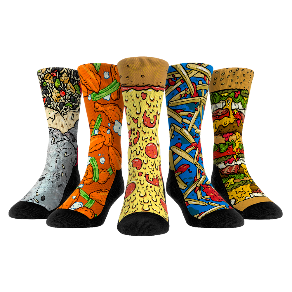 Fast Food Bundle 5-Pack – Rock 'Em Socks
