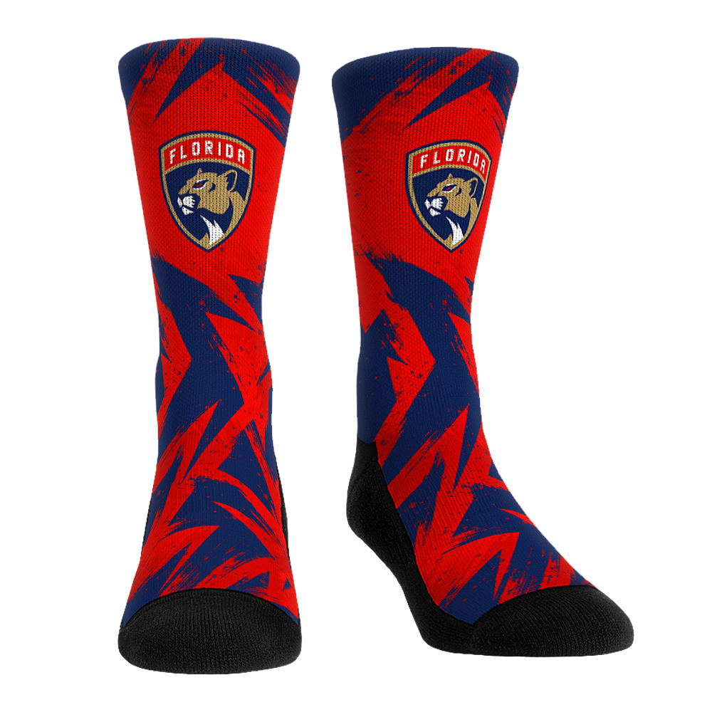 Florida Panthers Socks - Game Paint - NHL Socks - Rock 'Em Socks