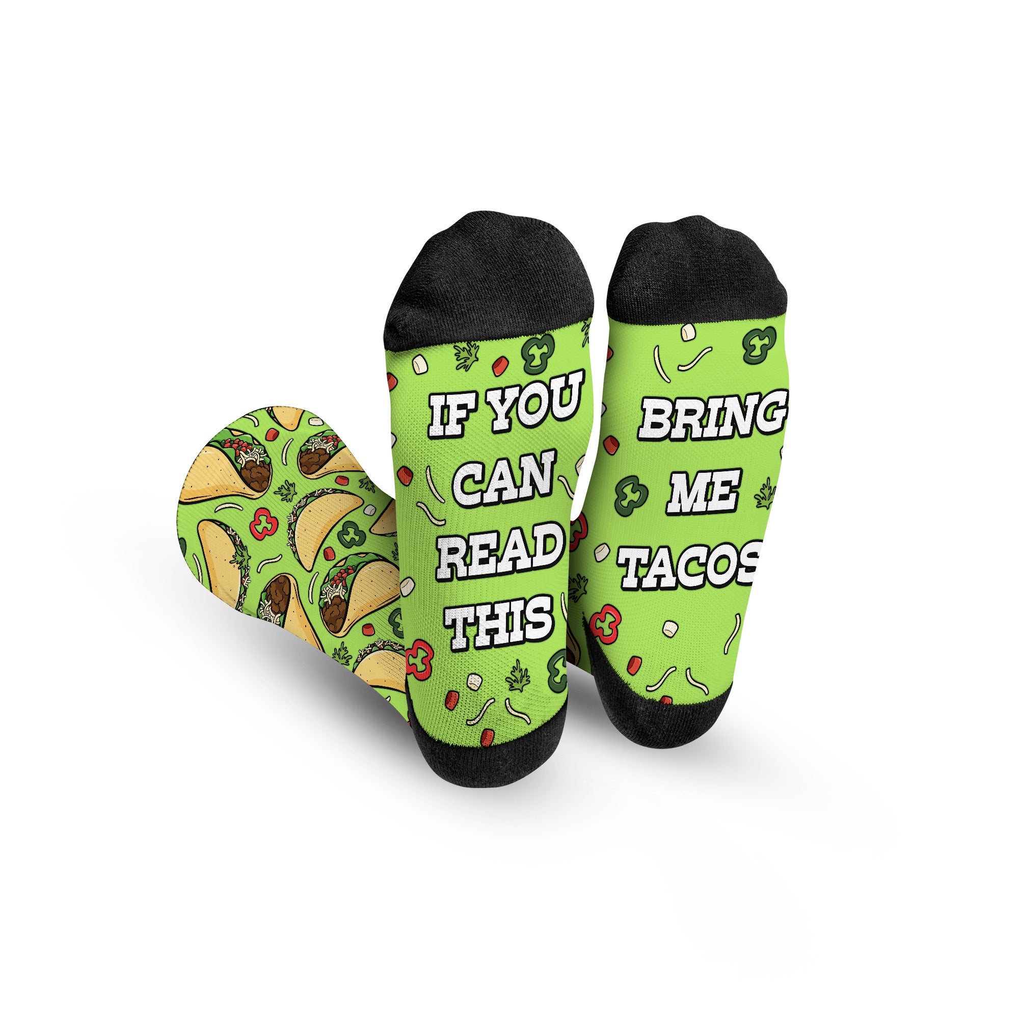 Bring Me Tacos Socks - Rock 'Em Socks - The World's Largest Sock Store