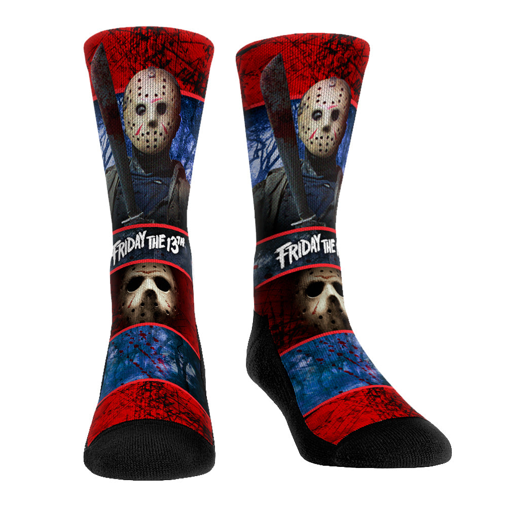 Friday The 13th Socks - Jason Showtime Socks - Rock 'Em Socks