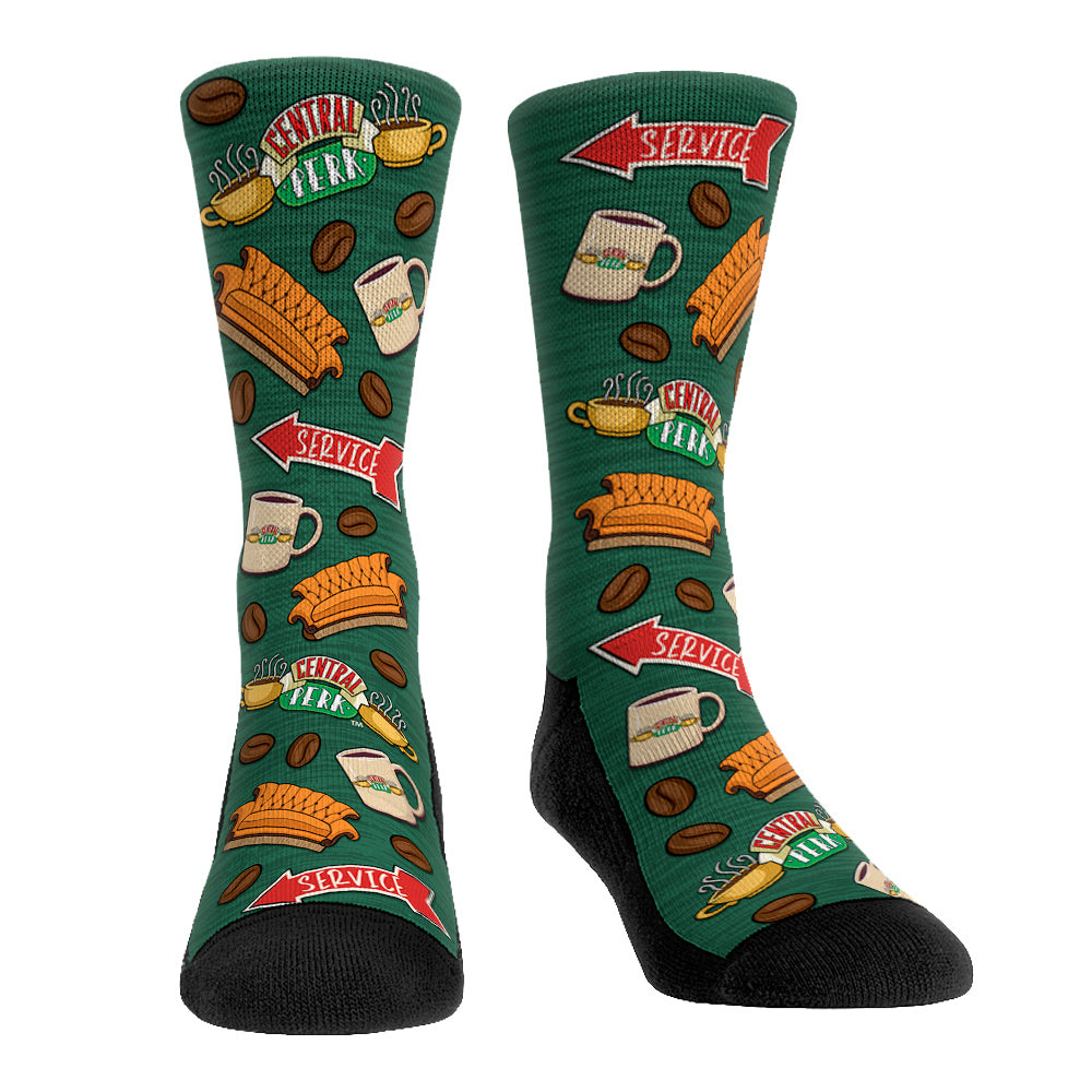 Friends Socks - Central Perk All-Over Socks - Rock 'Em Socks
