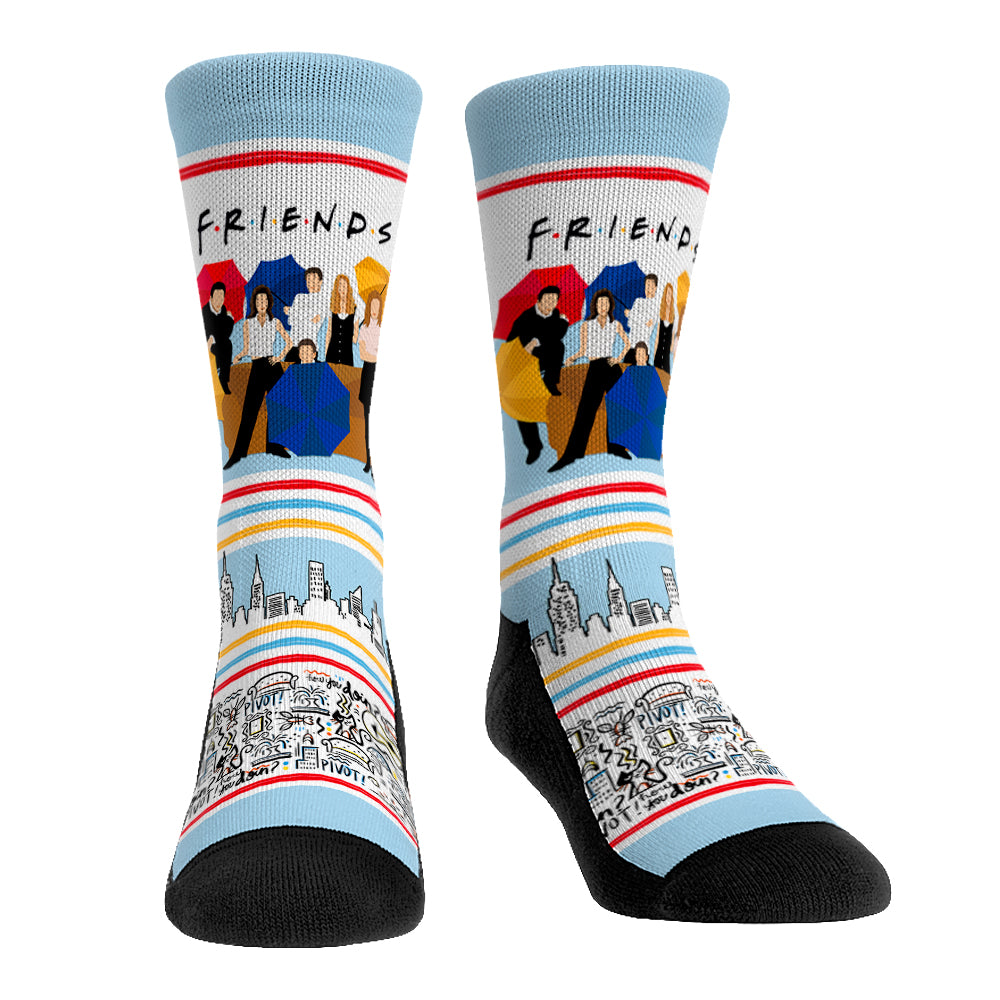 Friends Socks - Group Lineup Socks - Rock 'Em Socks