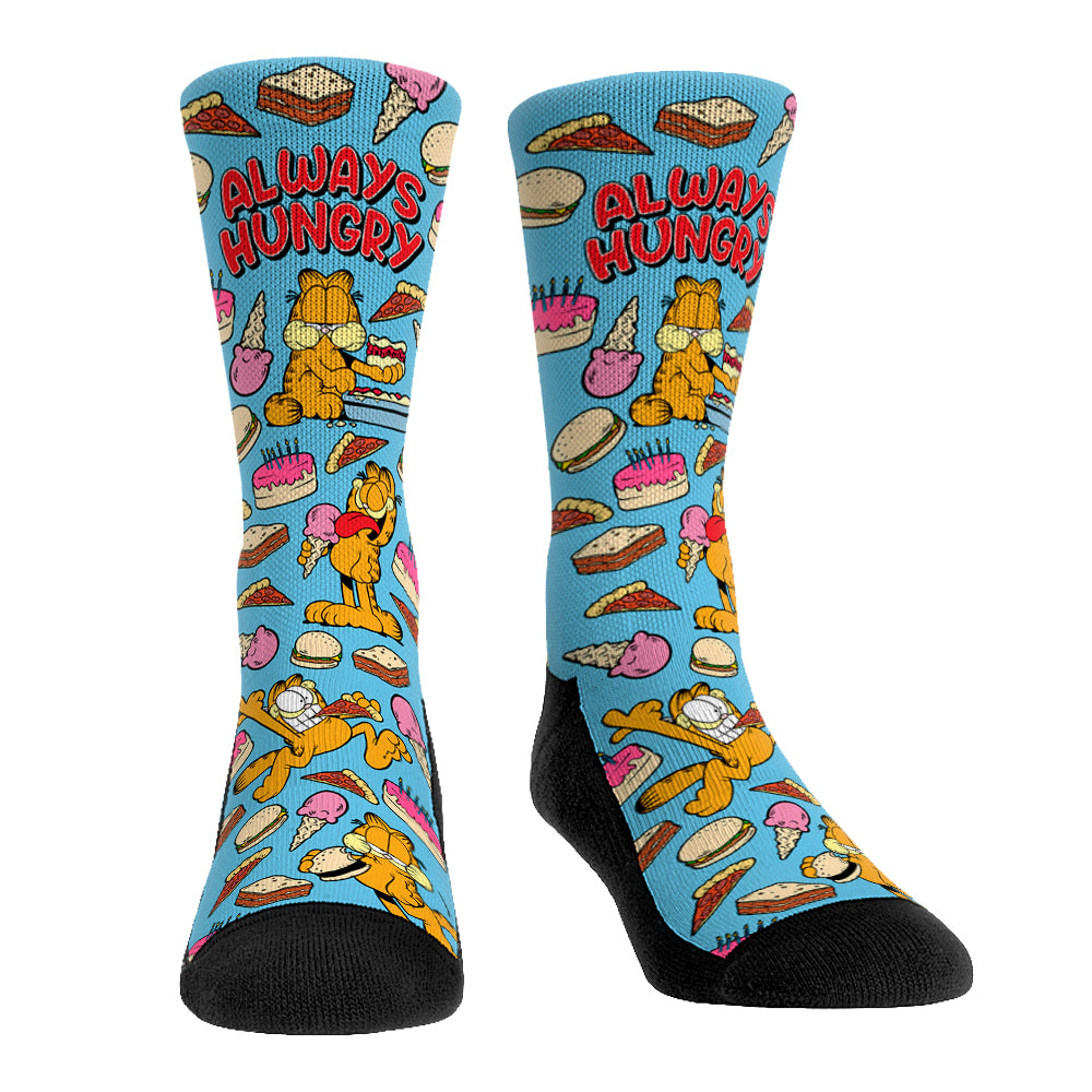 Garfield Socks - Always Hungry - Rock 'Em Socks - Nickelodeon Socks