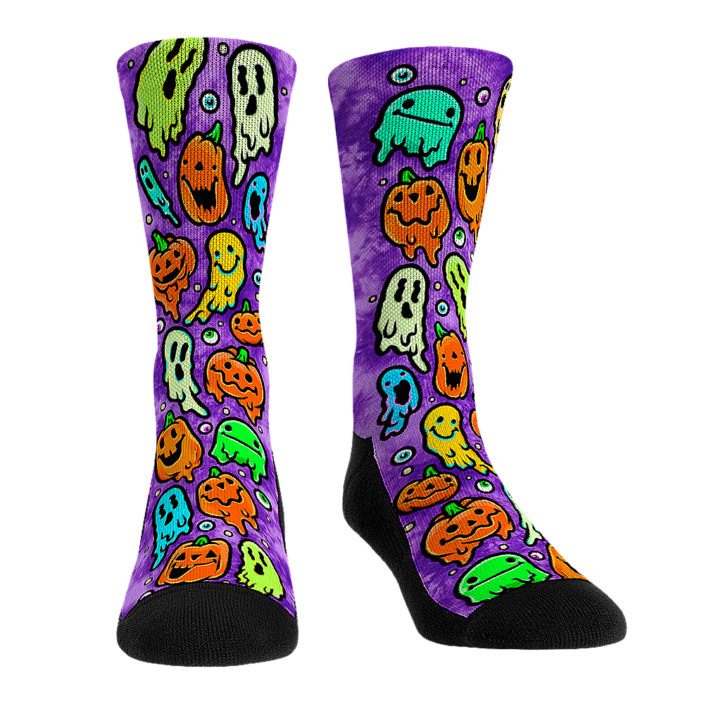Halloween Socks - Trippy Spirits - Rock 'Em Socks