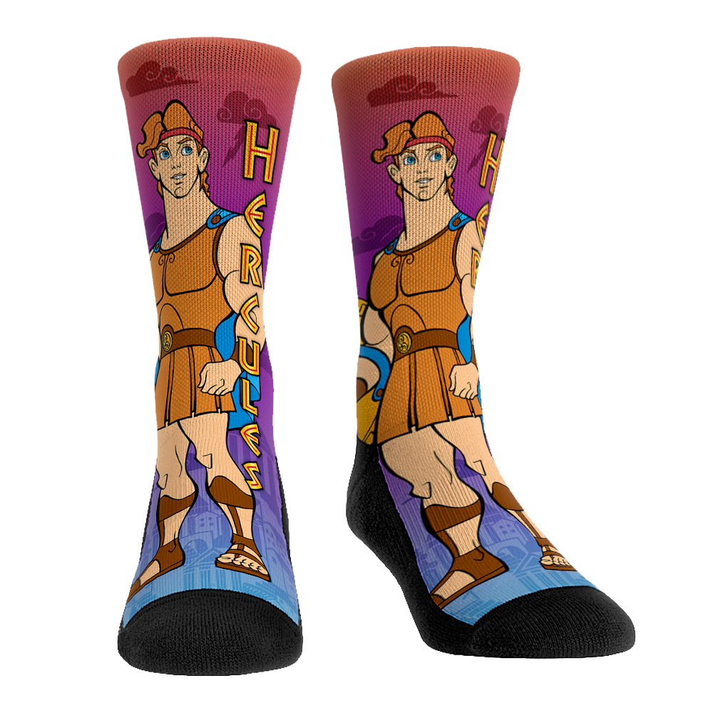 Hercules Socks - Hercules Sideplot - Disney Socks - Rock 'Em Socks