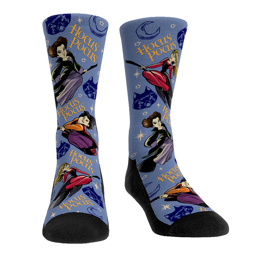 Hocus Pocus Socks - Hocus Pocus All-Over - Disney Socks - Rock 'Em Socks